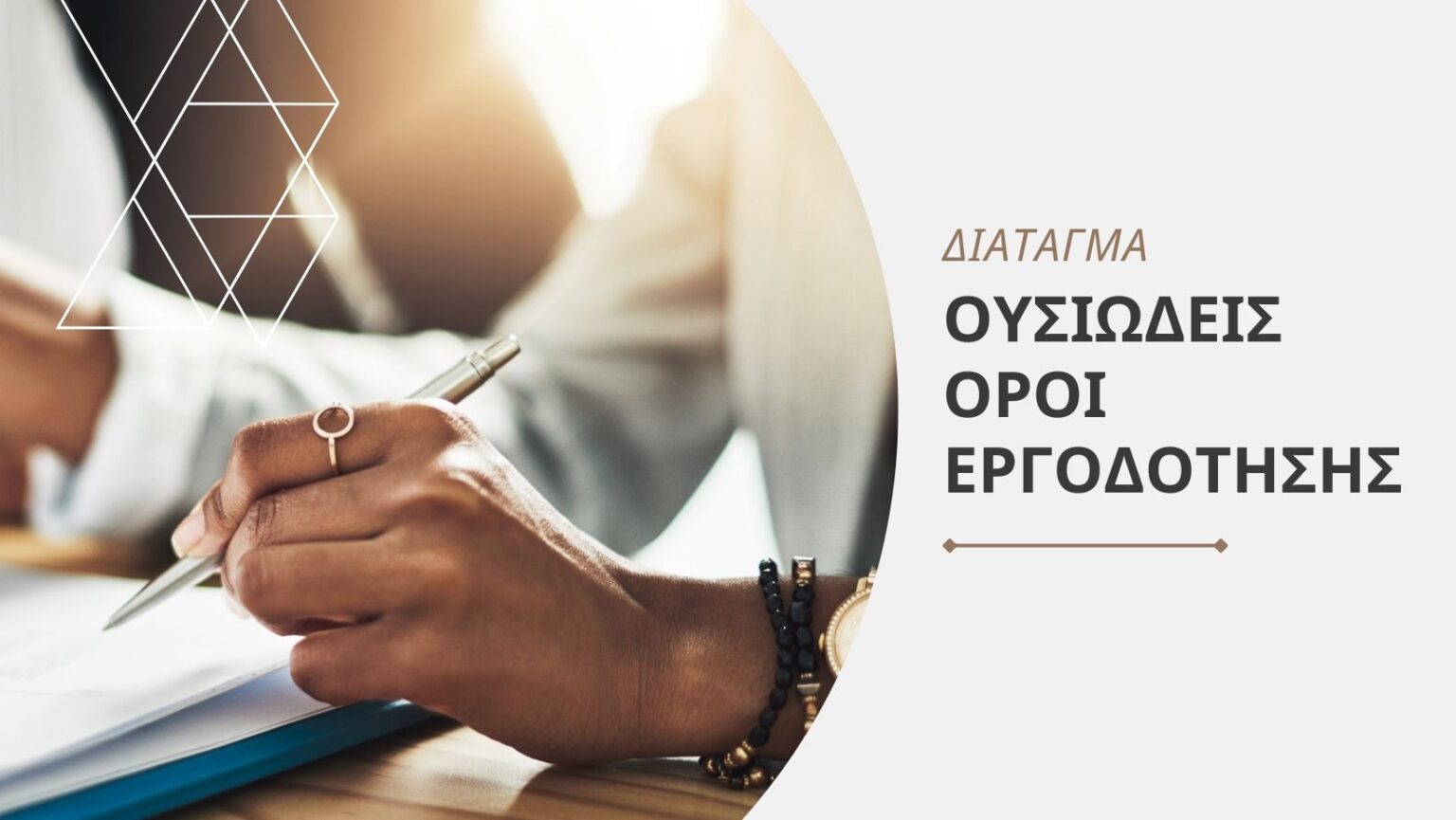 ΟΥΣΙΩΔΕΙΣ ΟΡΟΙ ΕΡΓΟΔΟΤΗΣΗΣ - ΔΙΑΤΑΓΜΑ | Apserou shiaka & co ltd